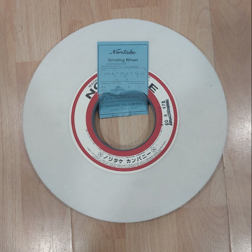 Grinding stone for rectifier white WA60 K7, NORITAKE | Machining Tools ...