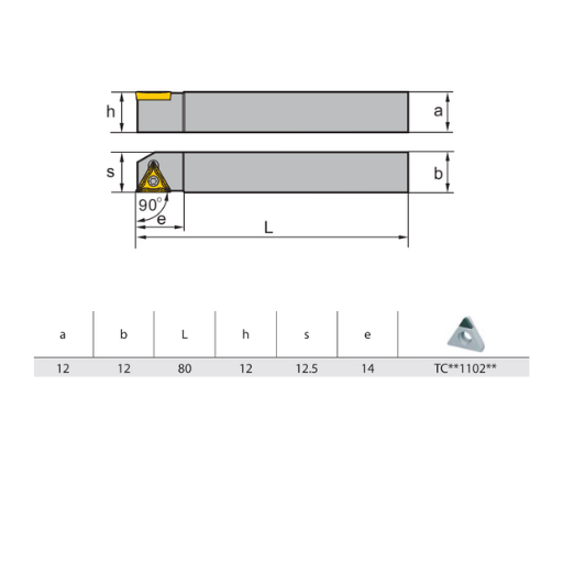 Turning toolholder STACL | Machining Tools | Niktools – Nik Tools